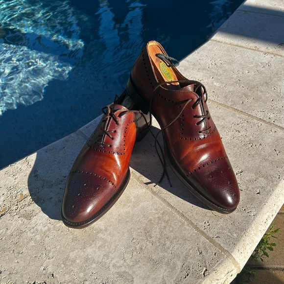 Magnanni | Shoes | Magnnani Tobacco Derby Lace Up Dress Shoes | Poshmark